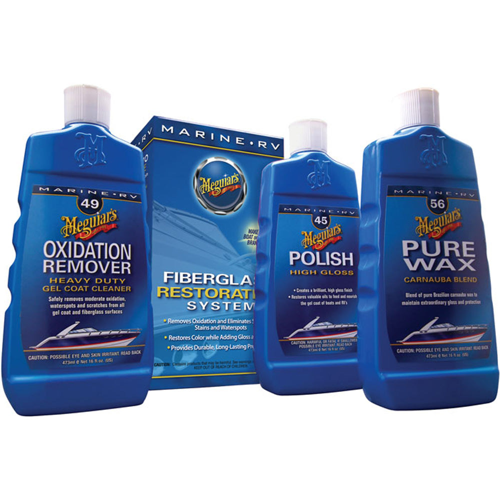 Meguiars MG Fiberglass Oxidation Removal Kit – Hern Ship Store